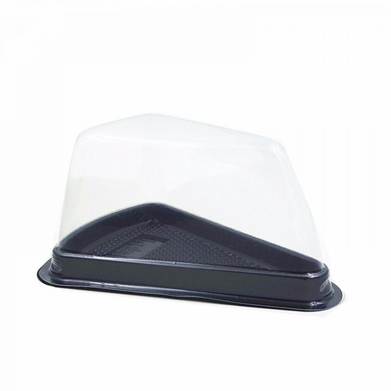 Disposable clear plastic triangle cake container | plastic container ...