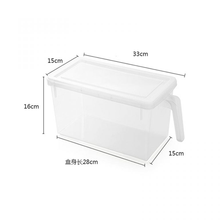 Stackable Clear Plastic Food Storage Container | plastic container ...
