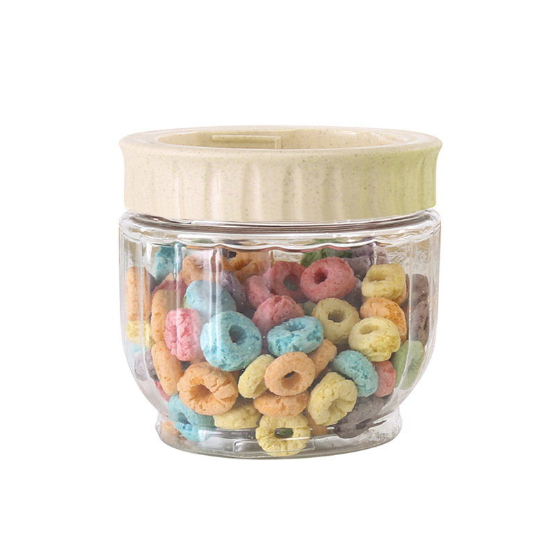 Cylinder shape food grade plastic storage container | plastic container ...