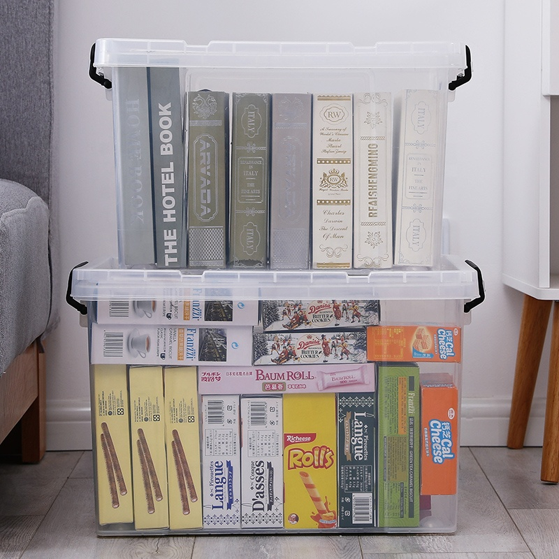 80L Transparent Plastic Storage Container Factory | plastic container ...